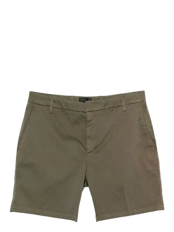 DONDUP Button-fastening Shorts - Green