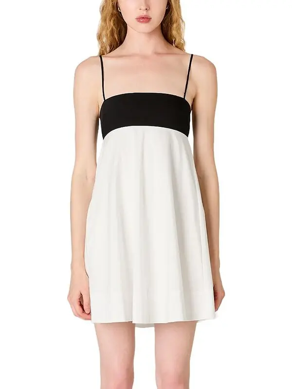 NIA Girasol Dress - Black/white