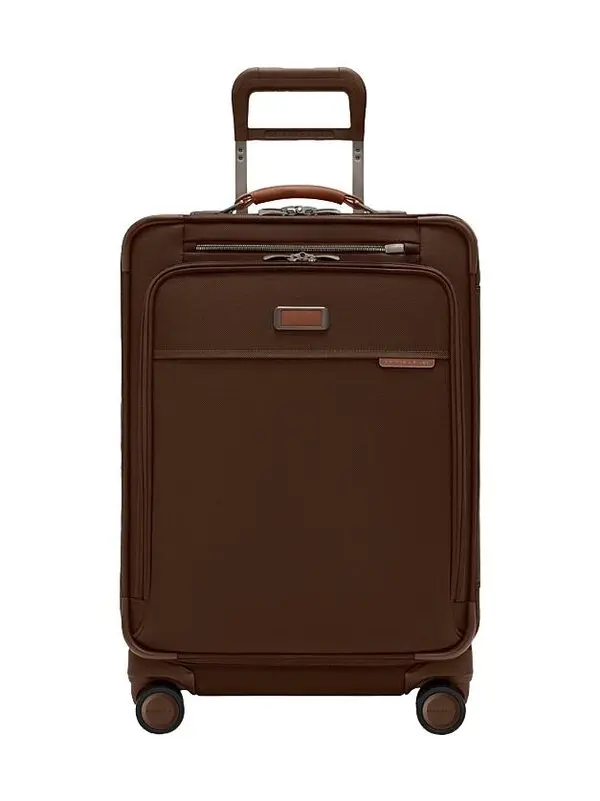 Briggs & Riley Baseline Compact Expandable Spinner Suitcase - Chocolate