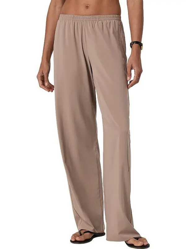 Vuori Wide-leg Trousers - Sorrel Brown