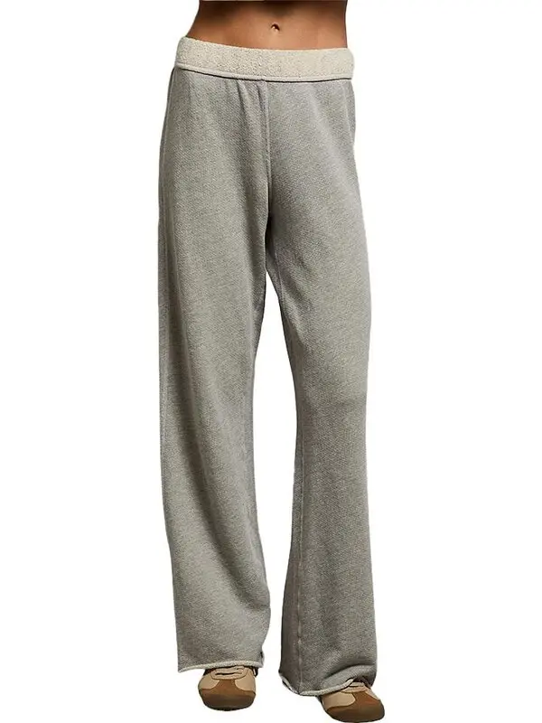 PERFECTWHITETEE Marley Fleece Sweatpants - Heather Grey