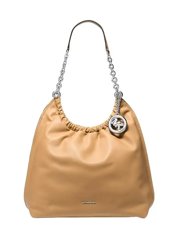 Michael Kors Indie Large Cinched Shoulder Bag - Peanut