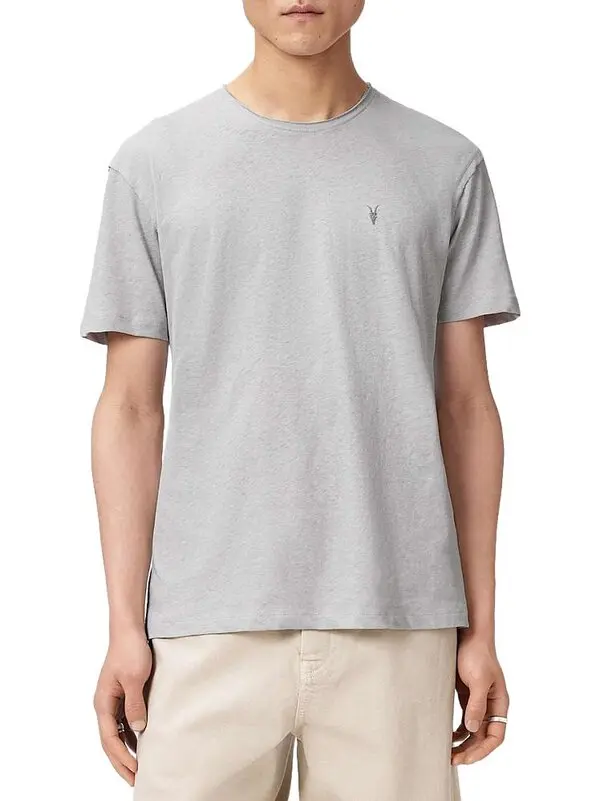 ALLSAINTS Flax Regular Fit Crewneck T-shirt - Pebble Grey