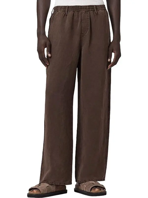 ALLSAINTS Korten Trouser - Plum Brown