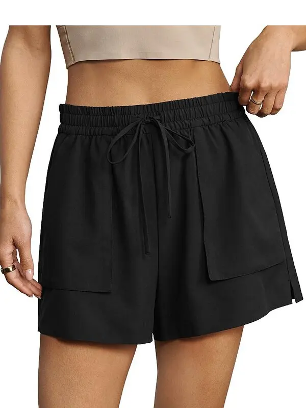 RHONE Mirage Shorts - Pure Black