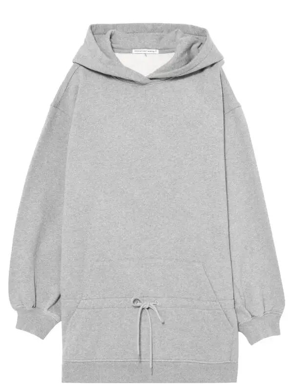 Alexander Wang Dropped-waist Hooded Dress - Grey