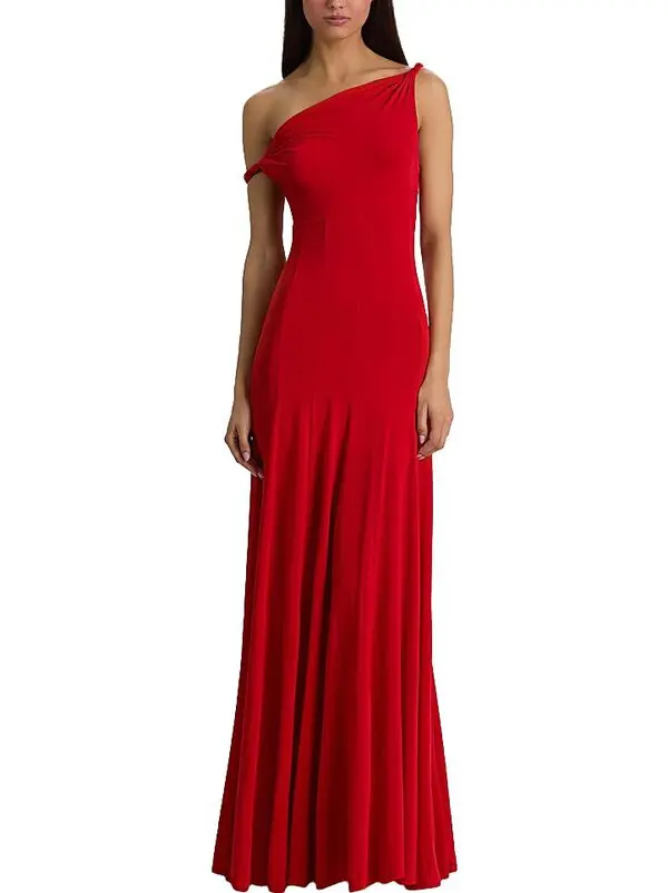 Alice + Olivia Noelia Twist Dress - Chili Pepper