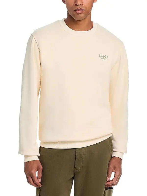 LES DEUX Ben Residence Sweatshirt - Ivory