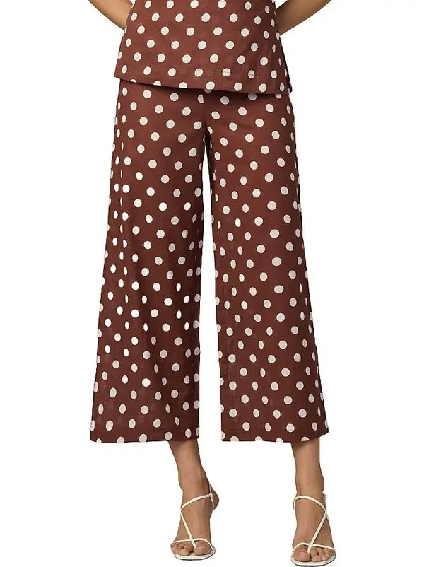 Joe's Jeans The Mariel Wide Leg Pants - Chocolate