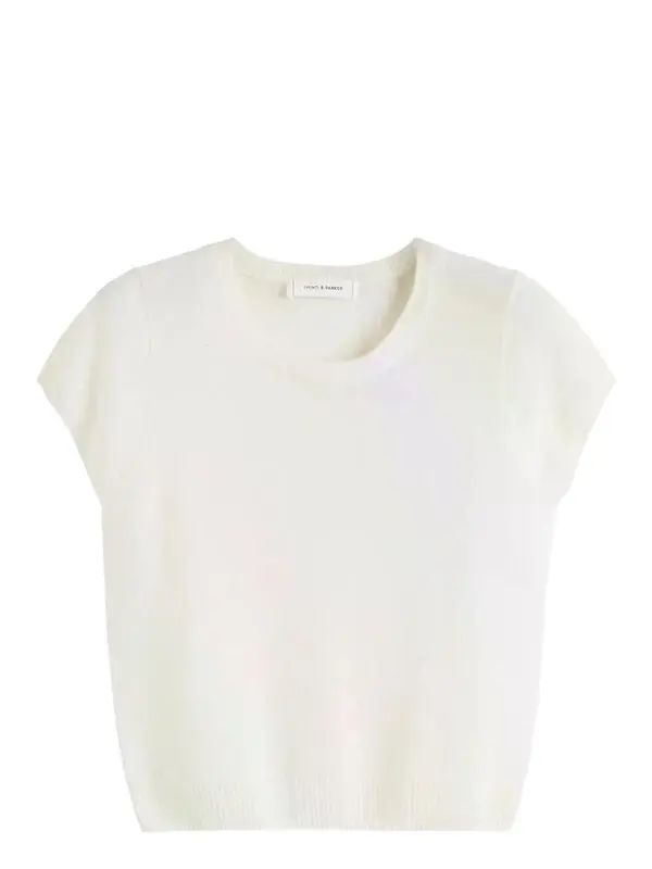 Chinti & Parker Cashmere T-shirt - White