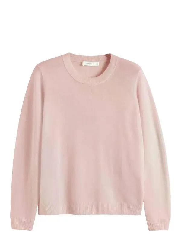 Chinti & Parker Cashmere Round-neck Sweater - Pink