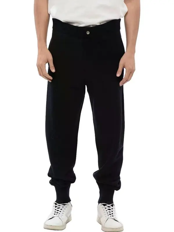 JIL SANDER Ankle-zip Straight-leg Trousers - Black