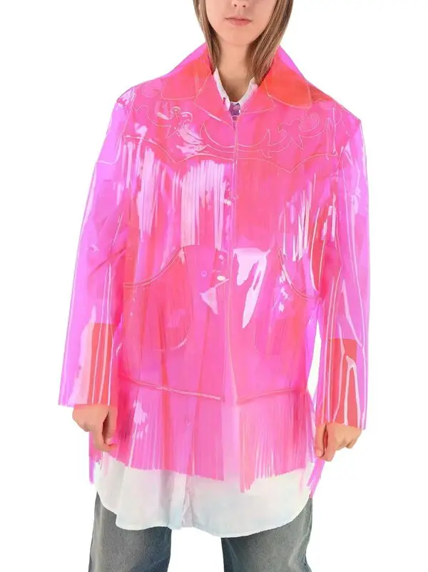 MAISON MARGIELA Fringed Jacket - Pink