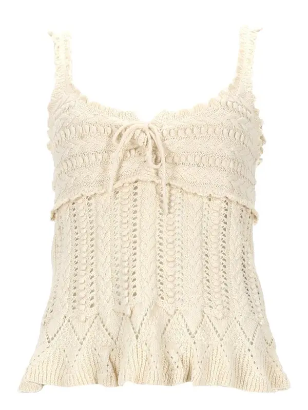 MARANT ETOILE Neves Top - Ivory