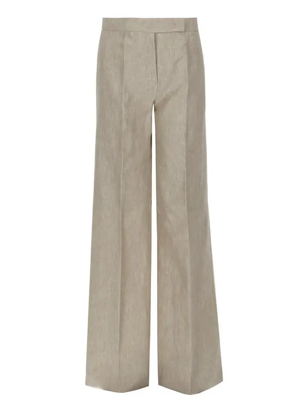 Max Mara Ginnico Wide-leg Trousers - Beige