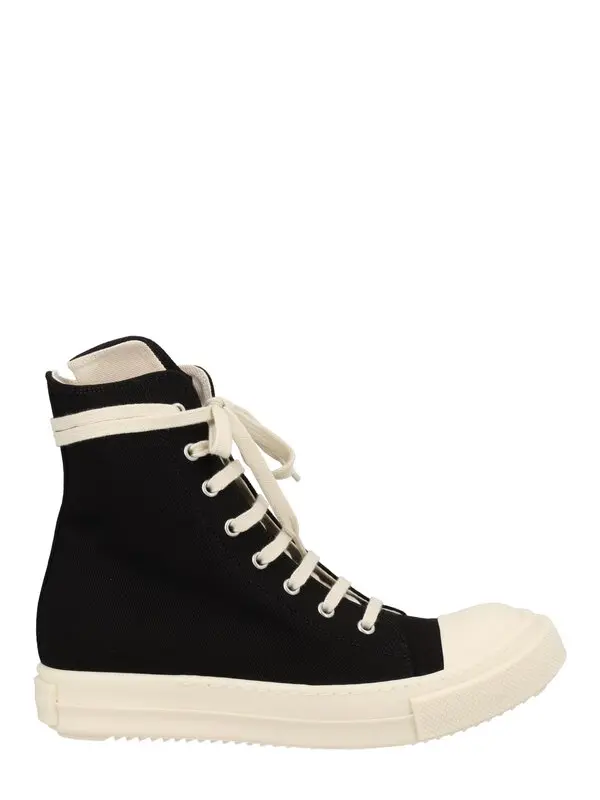 Rick Owens High-top Sneaker - Black