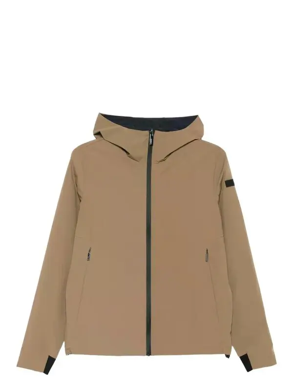 RRD Montecristo Zip-up Hooded Jacket - Brown