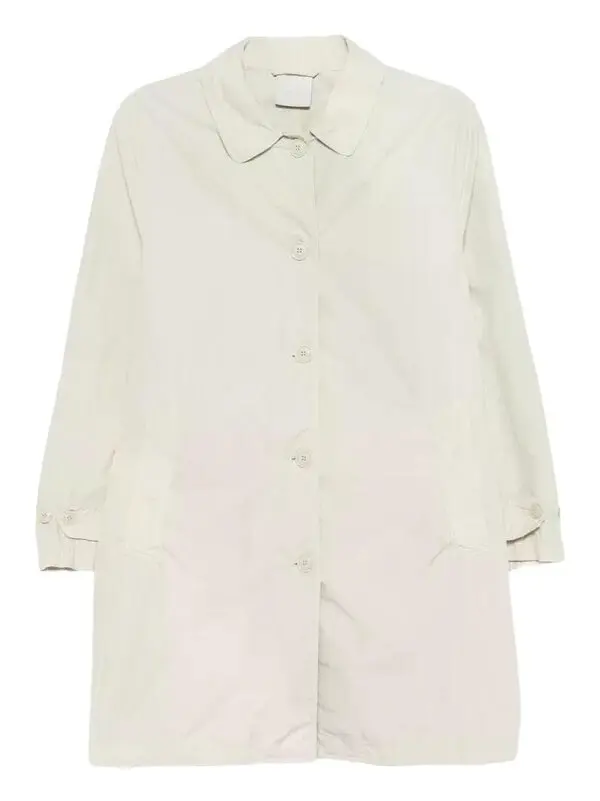 Aspesi Buttoned Coat - Neutrals