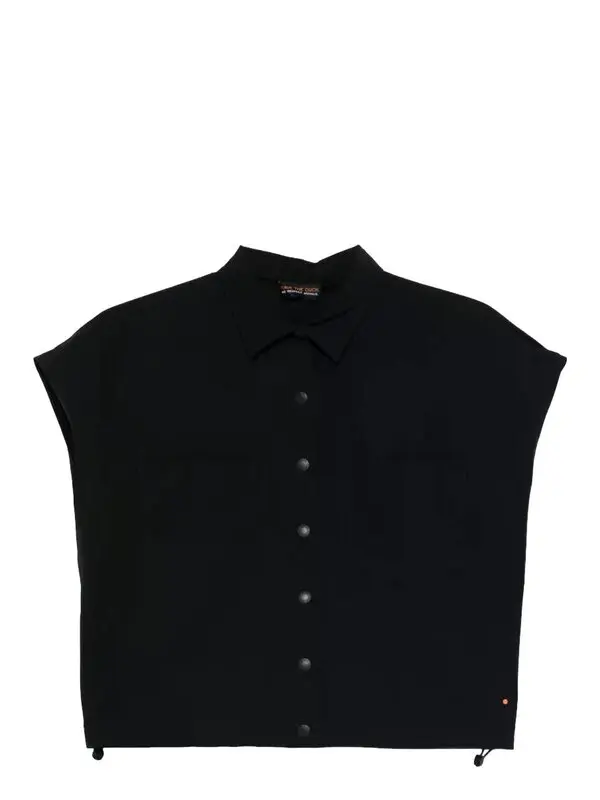 SAVE THE DUCK Sleeveless Shirt - Black