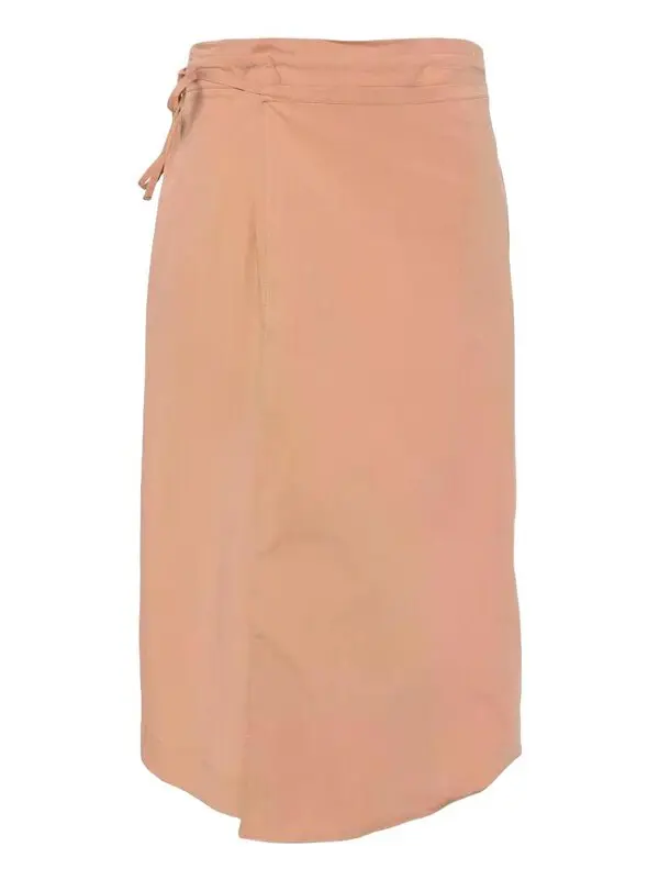 NIU Wrap Midi Skirt - Neutrals