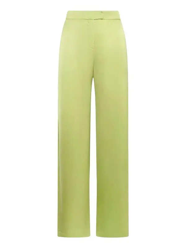 Malìparmi Cady Shiny Trousers - Green