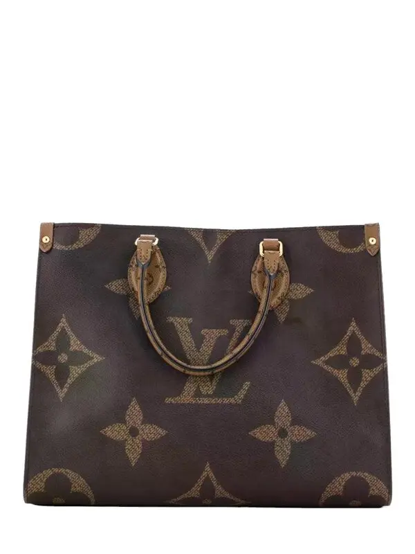 LOUIS VUITTON Onthego Reverse Monogram Giant Mm Tote Bag - Brown