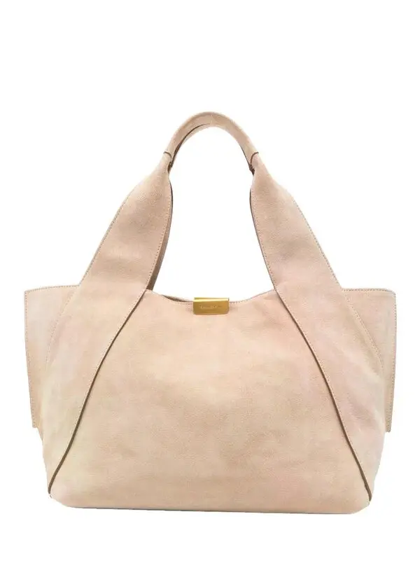 GIANNI CHIARINI Vivi Suede Tote - Neutrals