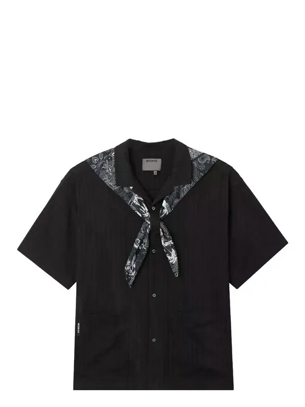MUSIUM DIV. Pocket Buttoned Shirt - Black