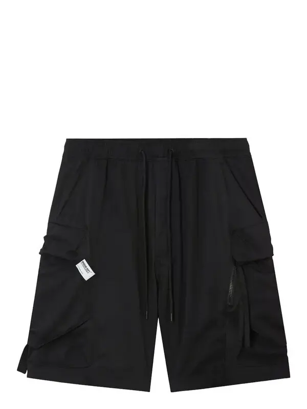MUSIUM DIV. Drawstring Pocket Shorts - Black