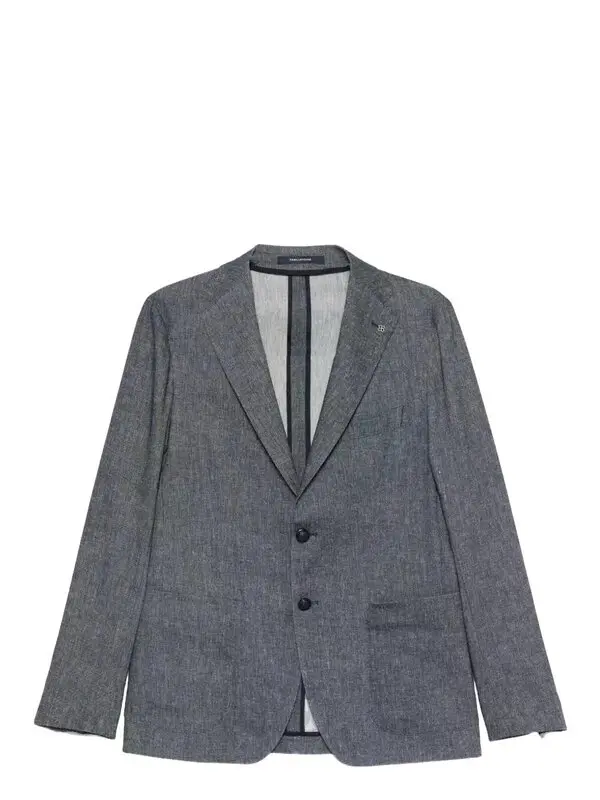 Tagliatore Single-breasted Blazer - Blue