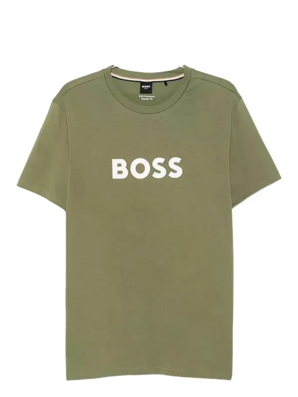 BOSS Logo-print T-shirt - Green