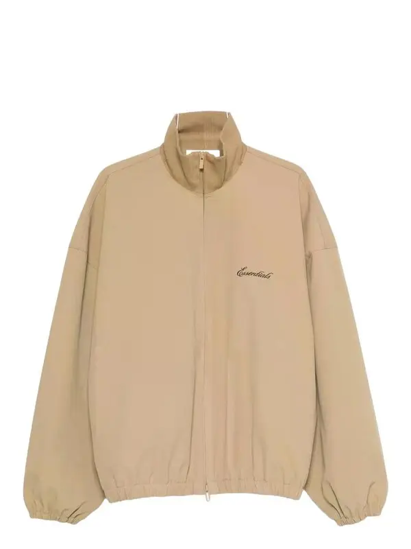 Fear Of God Logo-embroidered Jacket - Neutrals