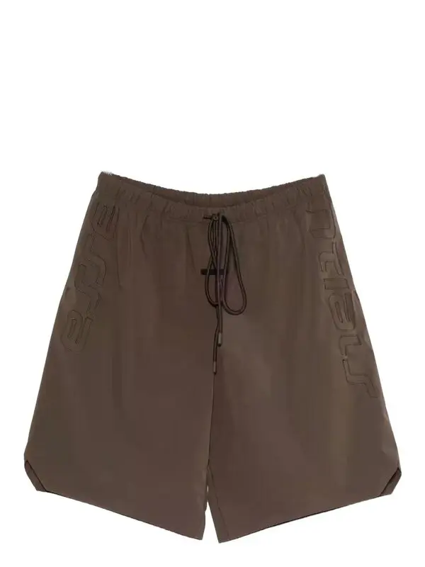 Fear Of God Active Trace Embroidered Shorts - Brown