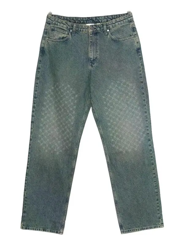 DAILY PAPER Amba Straight Leg Jeans - Blue