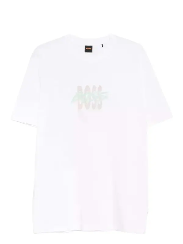 BOSS Bass Logo-print T-shirt - White