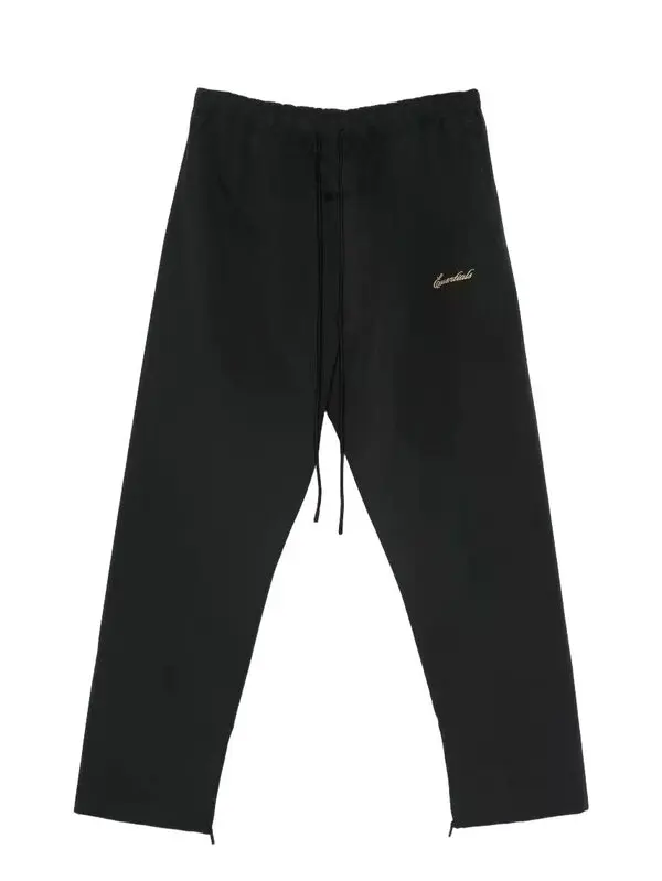 Fear Of God Logo-embroidered Track Pants - Black