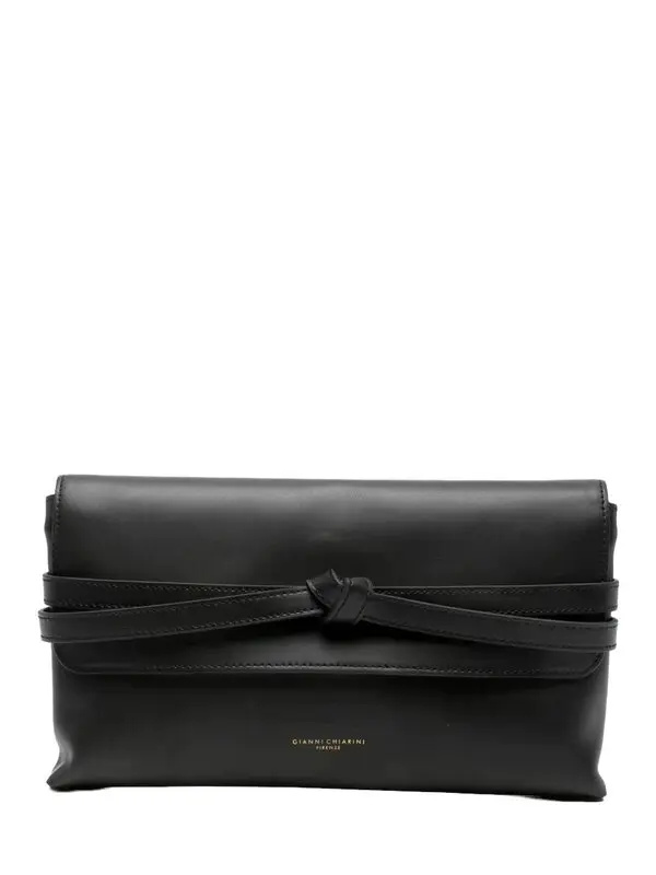 GIANNI CHIARINI Belty Clutch - Black