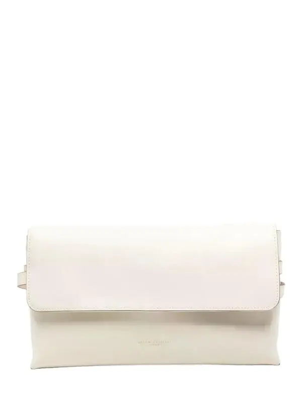 GIANNI CHIARINI Clutch With Detachable Shoulder Strap - Neutrals