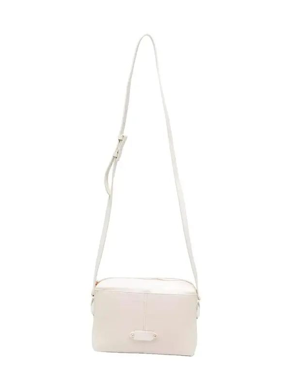CAFÈNOIR Logo-patch Shoulder Bag - Neutrals