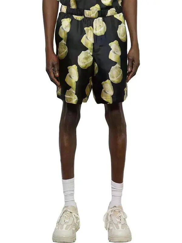 Givenchy Formal Elasticated Shorts - Black