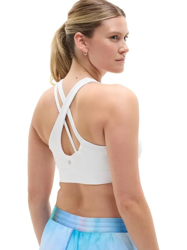 Athleta Circuit Train Sports Bra D-dd - Bright White