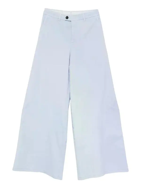 BERWICH Nina Wide-leg Trousers - Blue