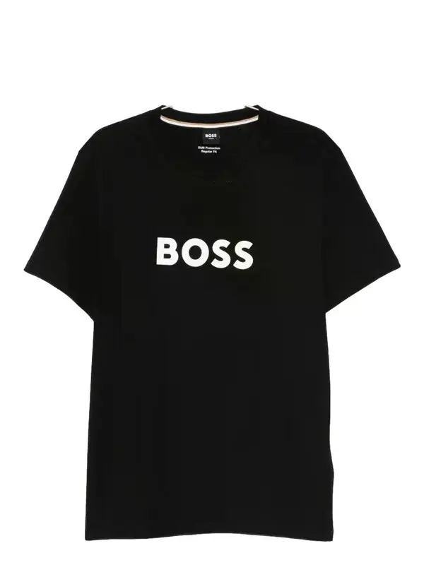 BOSS Logo-print T-shirt - Black