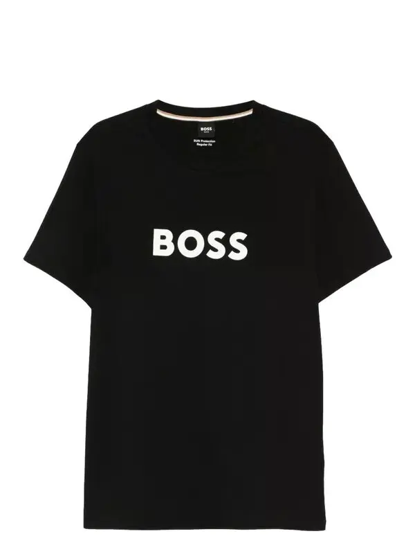 BOSS Logo-print T-shirt - Black
