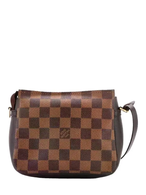 LOUIS VUITTON Trousse Makeup Bag Damier Pouch - Brown