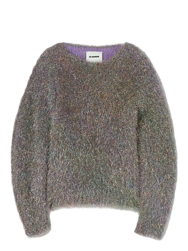 JIL SANDER Metallic Mohair-blend Jumper - Multicolour