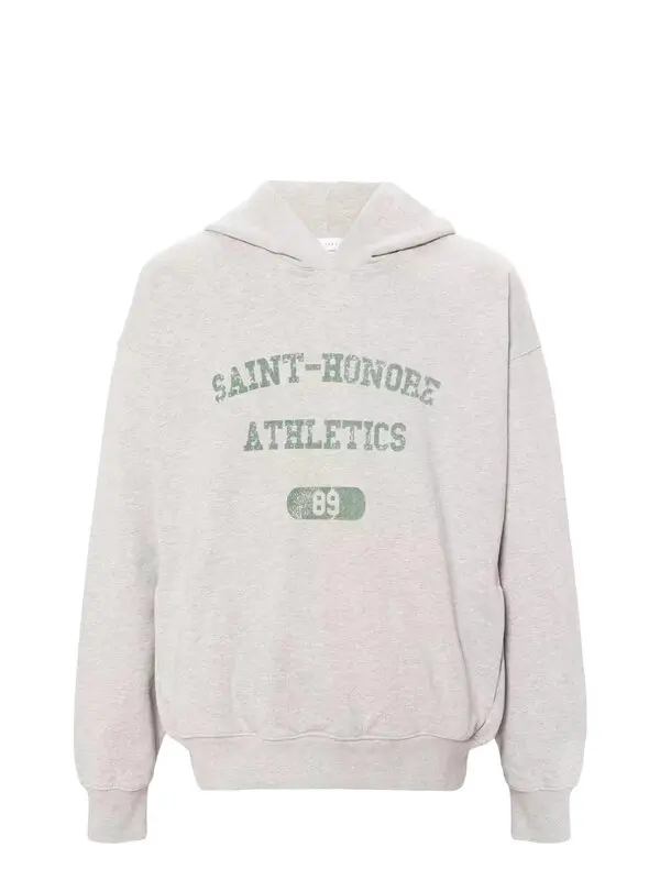 1989 STUDIO Saint Honore Cotton Hoodie - Grey