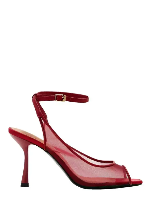Jw Pei 90mm Serenity Heeled Sandals - White