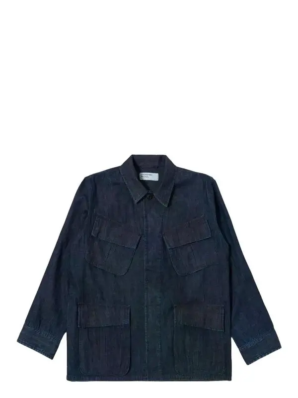 Universal Works Flap-pocket Overshirt - Blue