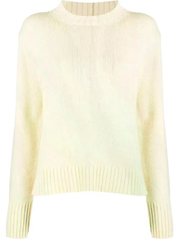 JIL SANDER Crew-neck Jumper - Yellow